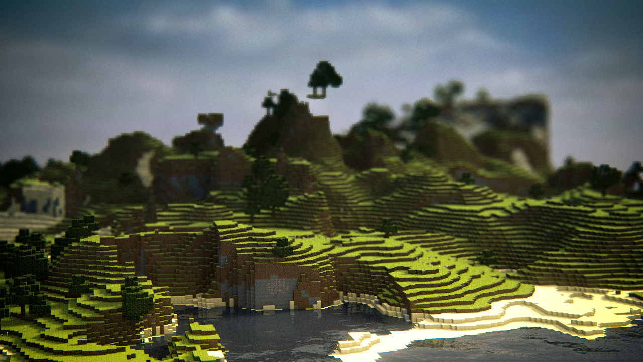 Minecraft Thumbnail Background 1280x720